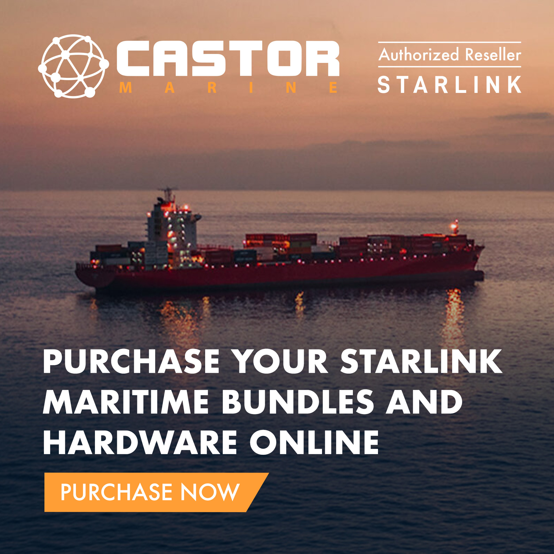 Castor Marine | Authorized Starlink Reseller | IT Communications